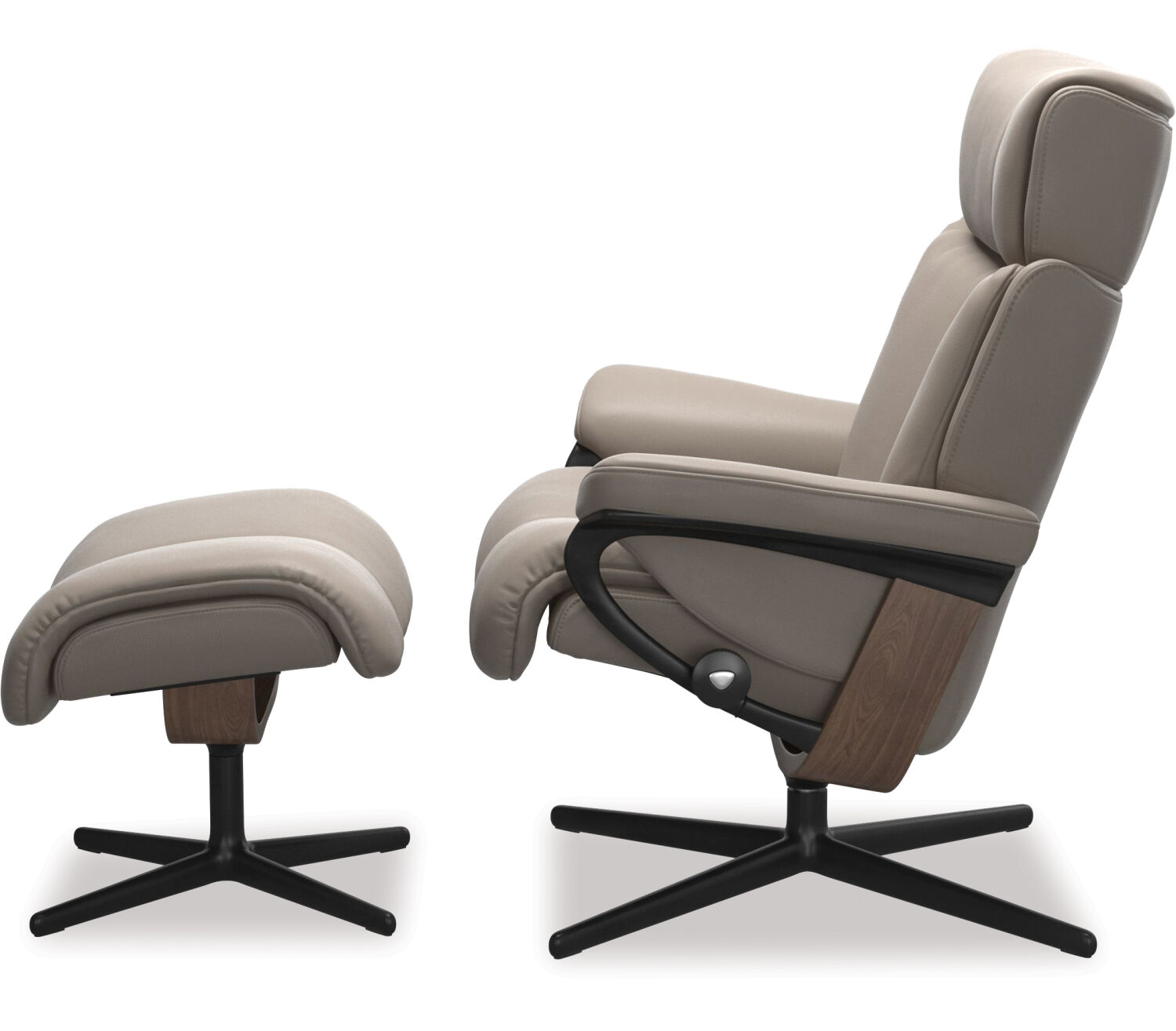 Stressless® Magic Medium Leather Recliner - Danske Mobler Furniture