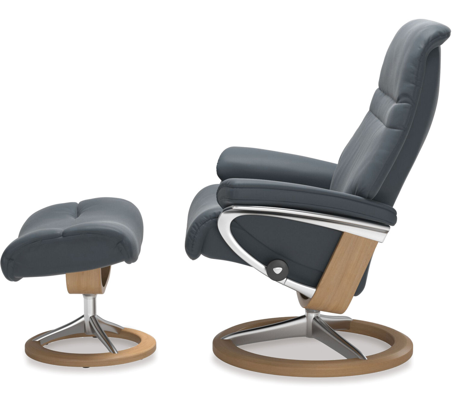 Stressless® Sunrise Small Leather Recliner - Danske Mobler